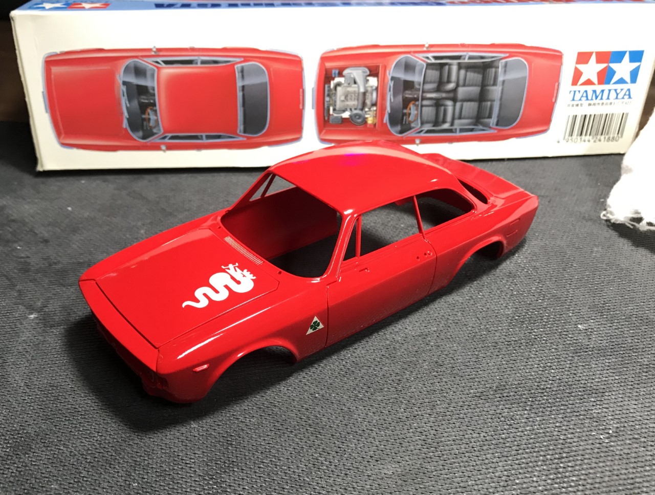 Alfa Romeo Giulia Sprint GTA - Tamiya - Scale importnut.net