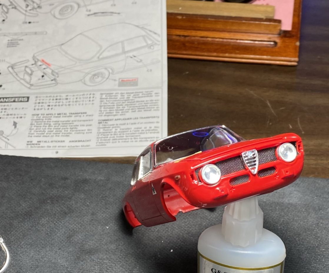 Alfa Romeo Giulia Sprint GTA - Tamiya - Scale importnut.net